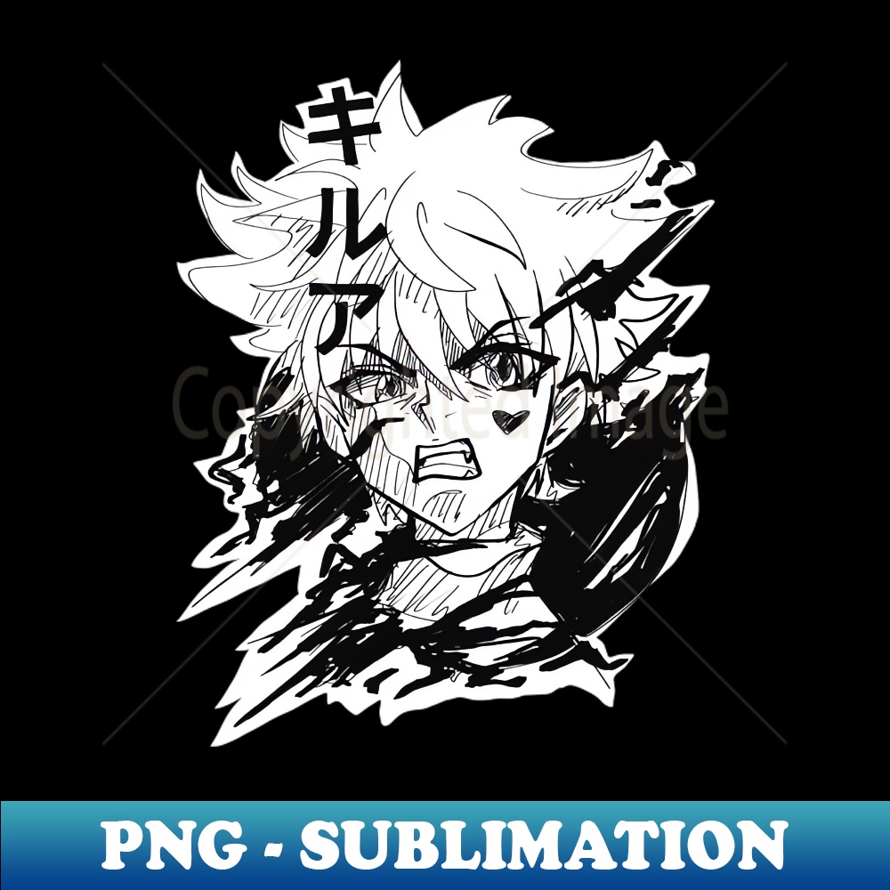 Killua Zoldyck - Modern Sublimation PNG File - Bring Your De - Inspire ...