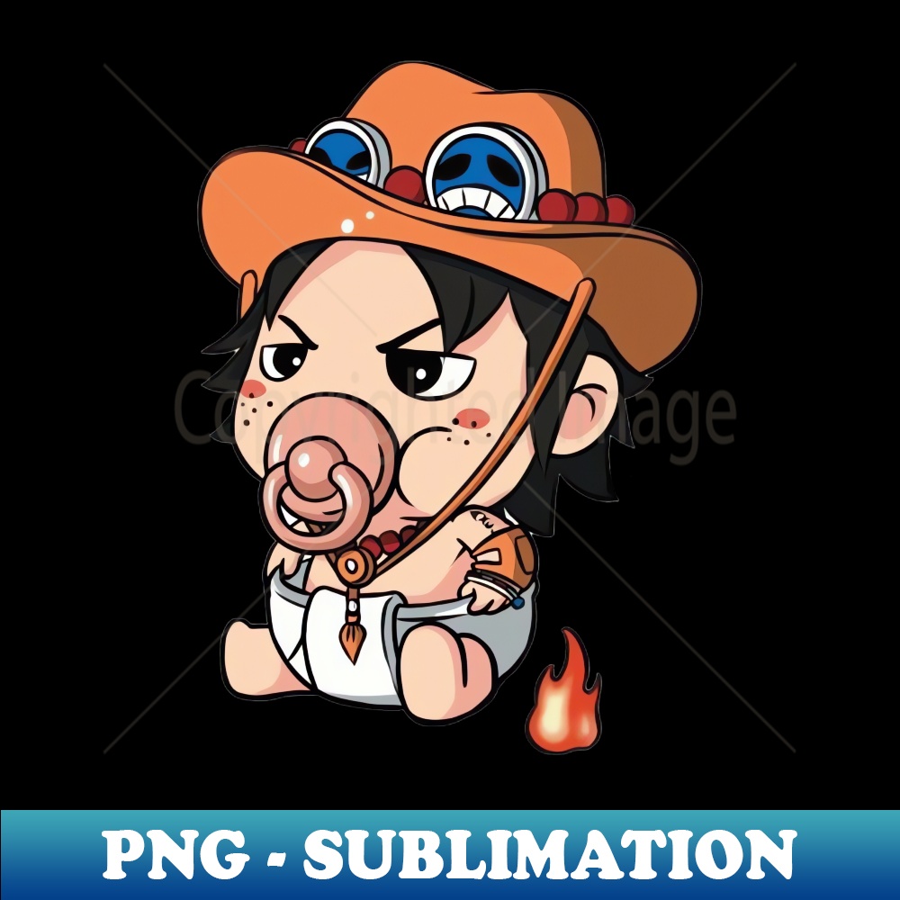 One Piece Baby Ace - Premium PNG Sublimation File - Get Tren | Inspire ...