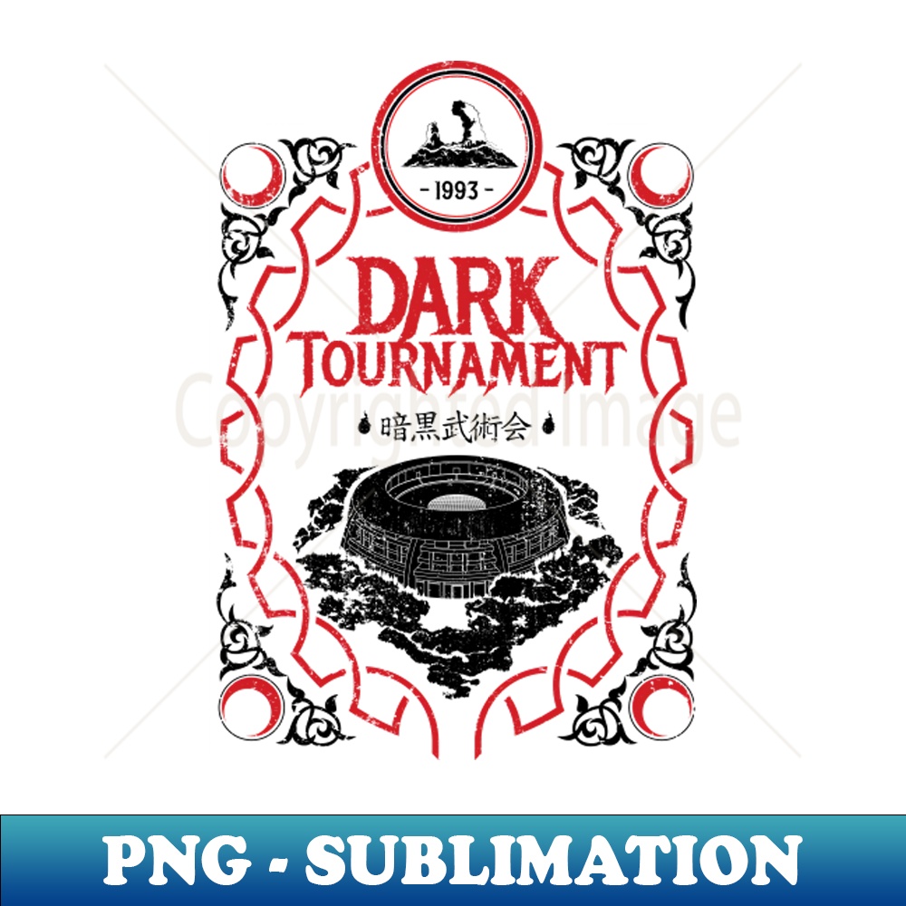 I Survived the Dark Tournament Black and Red - Premium Subli | Inspire ...