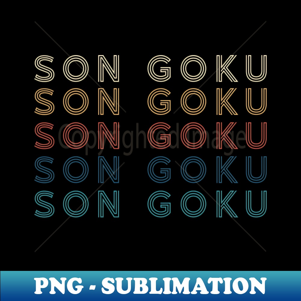 Classic Name Proud Goku Personalized Retro Beautiful - Insta | Inspire ...