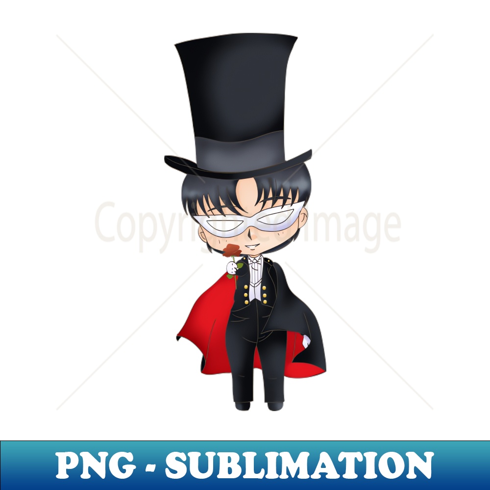 Chibi tuxedo kamen - High-Resolution PNG Sublimation File - - Inspire ...