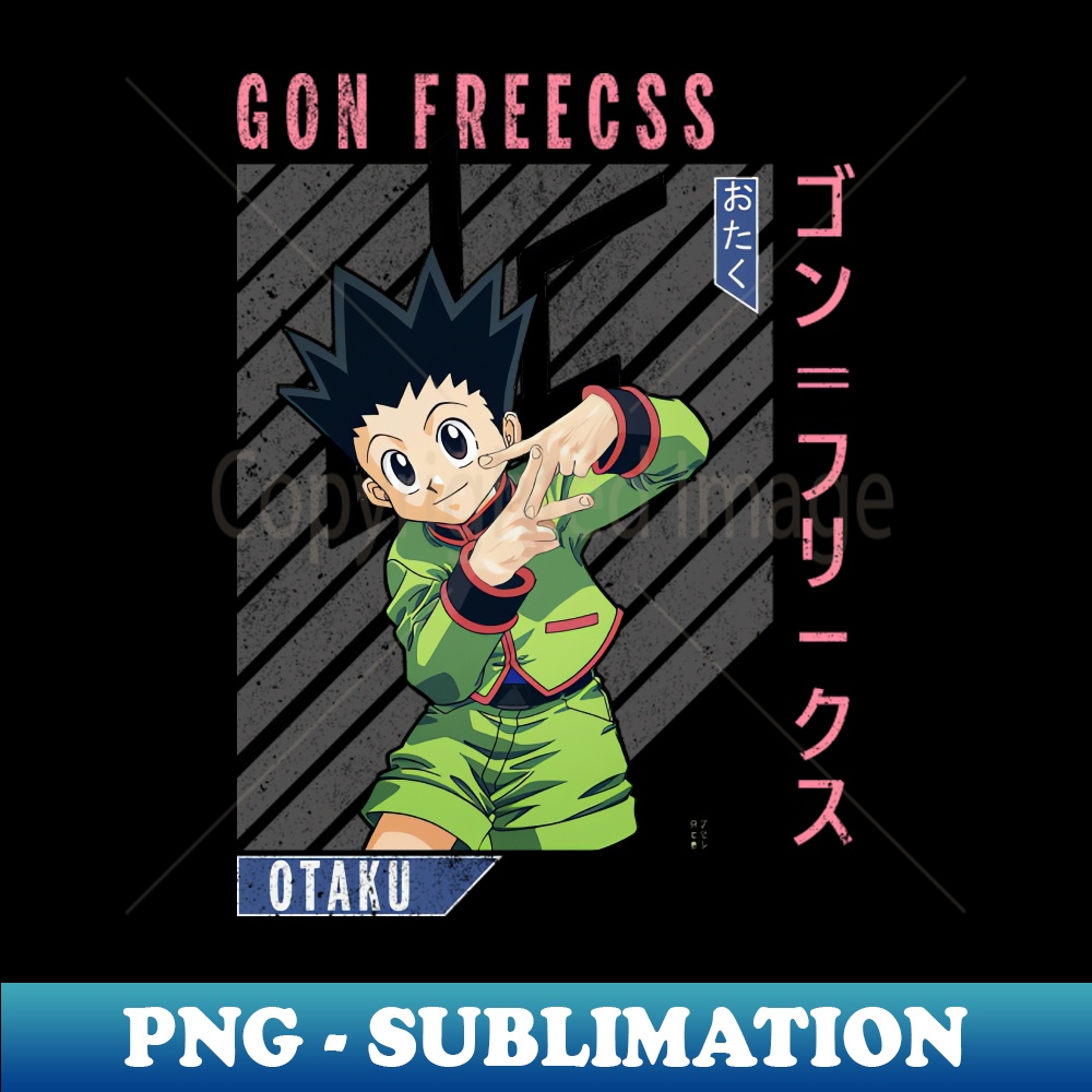 Gon Hunter x Hunter - PNG Transparent Sublimation File - Unl - Inspire ...