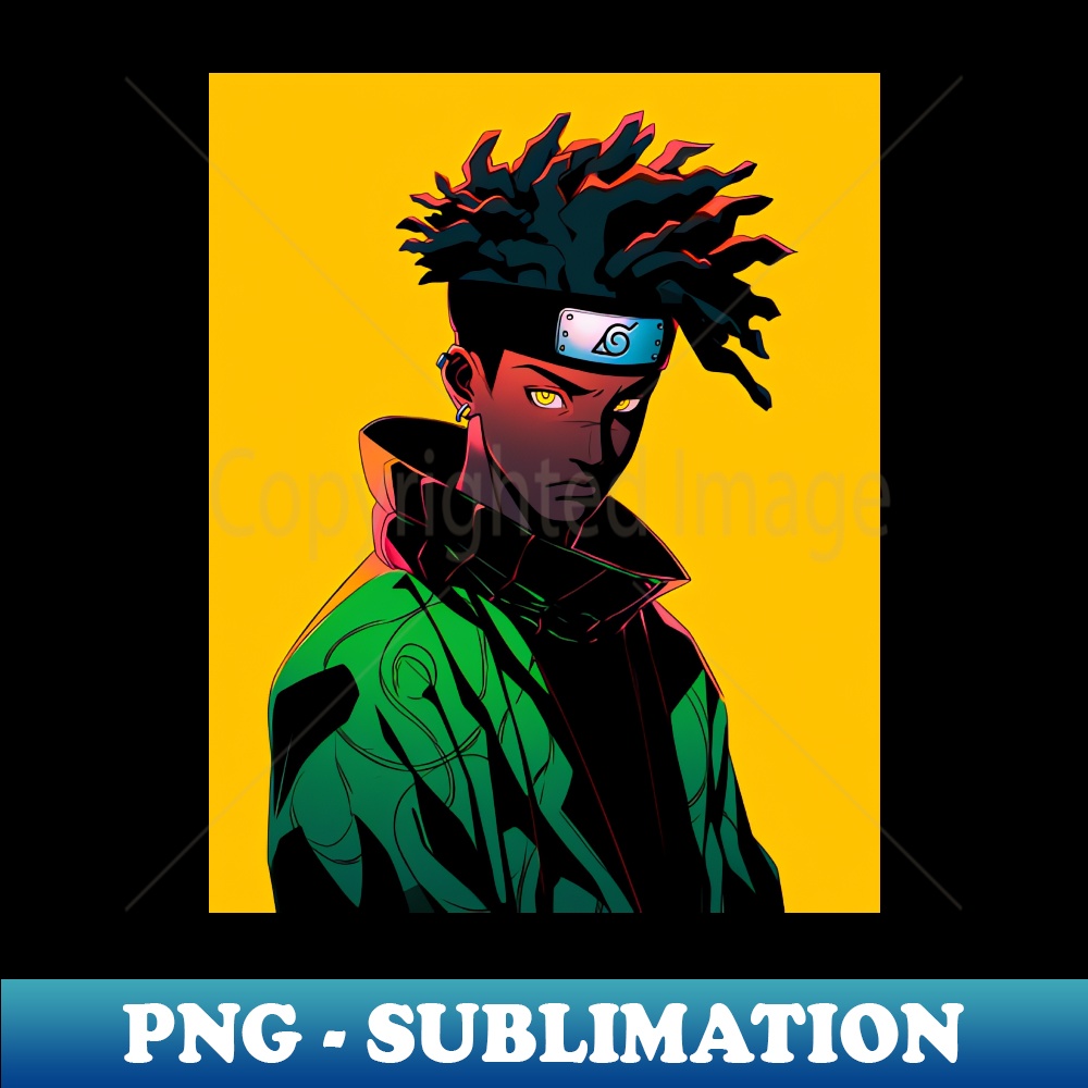 Naruto - Black Ninja - 0002 - Custom Sublimation PNG File - - Inspire ...