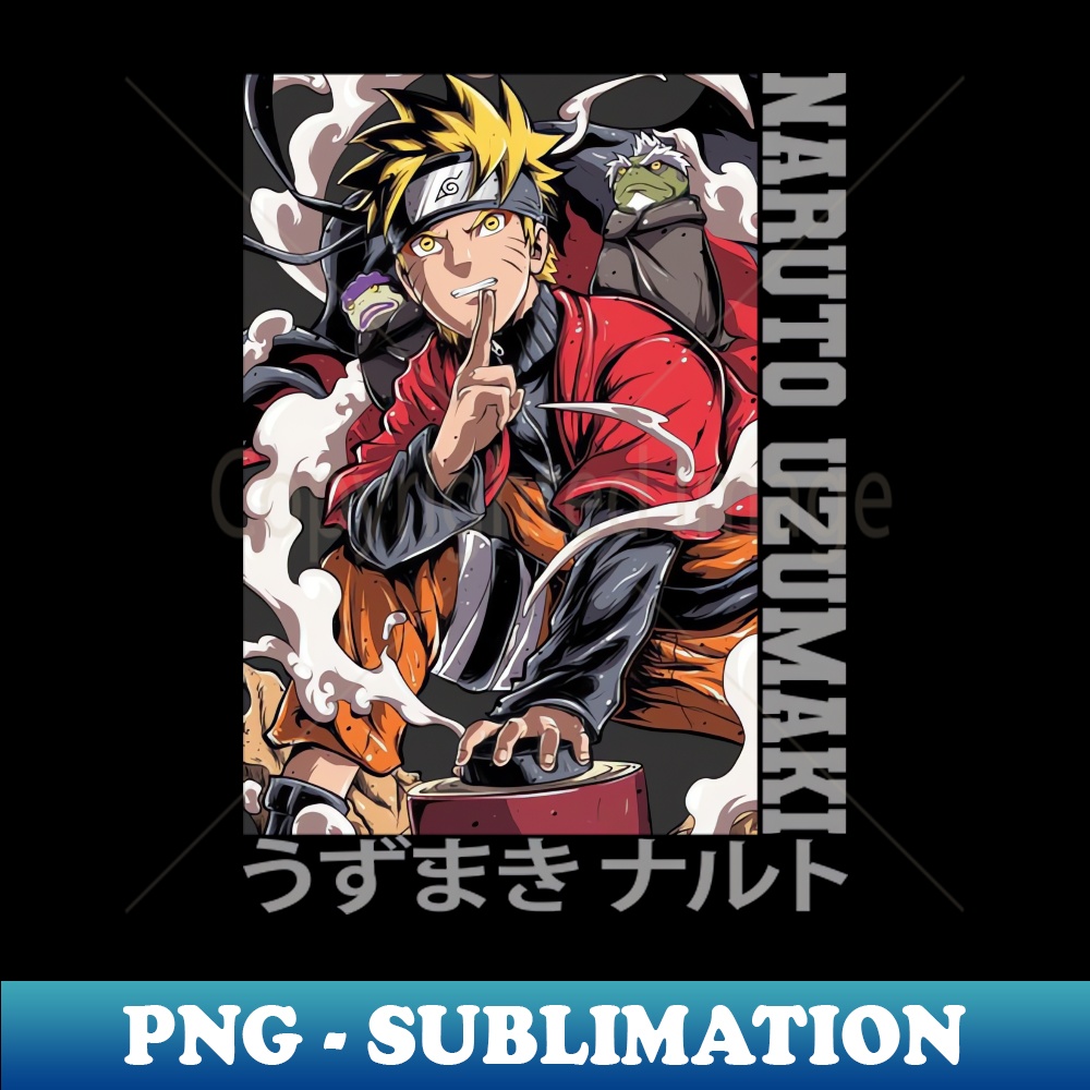 Naruto - High-Resolution PNG Sublimation File - Elevate Your - Inspire ...