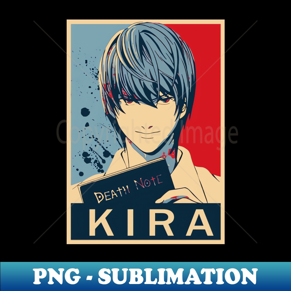 Light Yagami Kira - Special Edition Sublimation PNG File - | Inspire Uplift