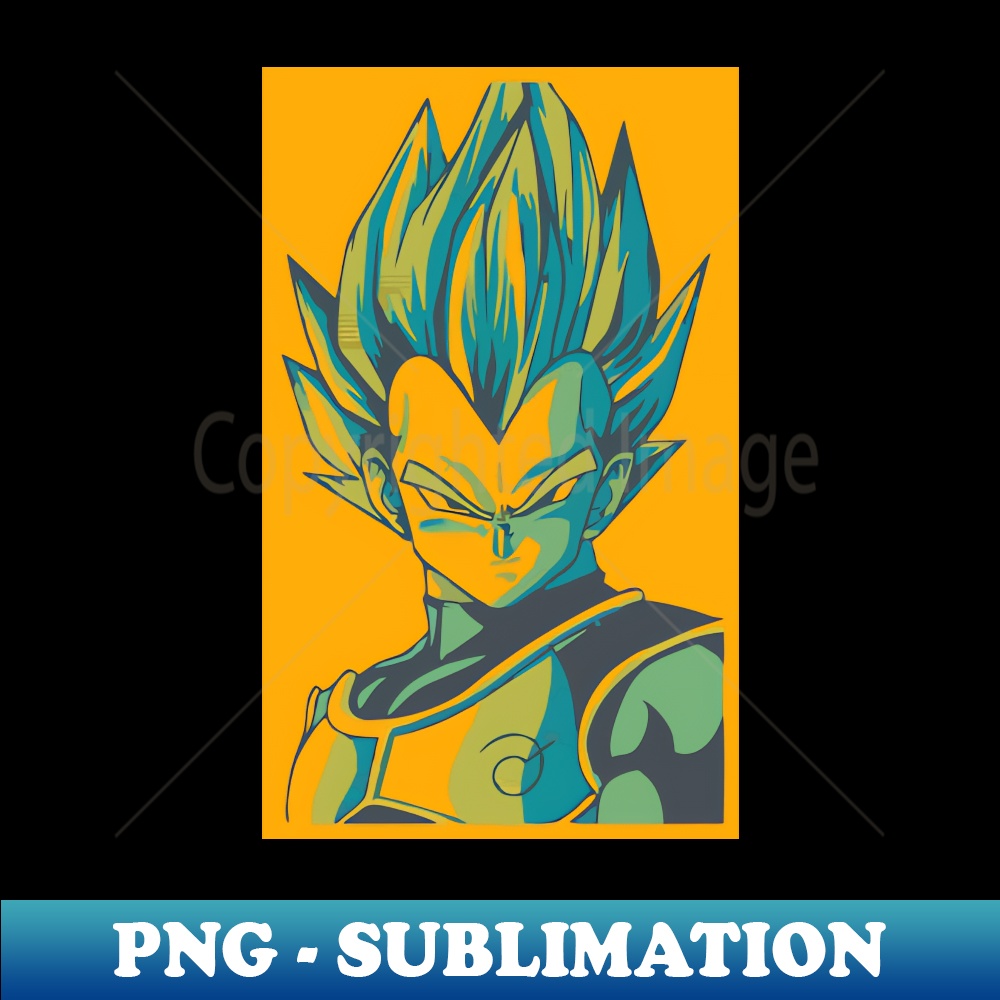 Vegeta - Digital Sublimation Download File - Perfect for Sub | Inspire ...