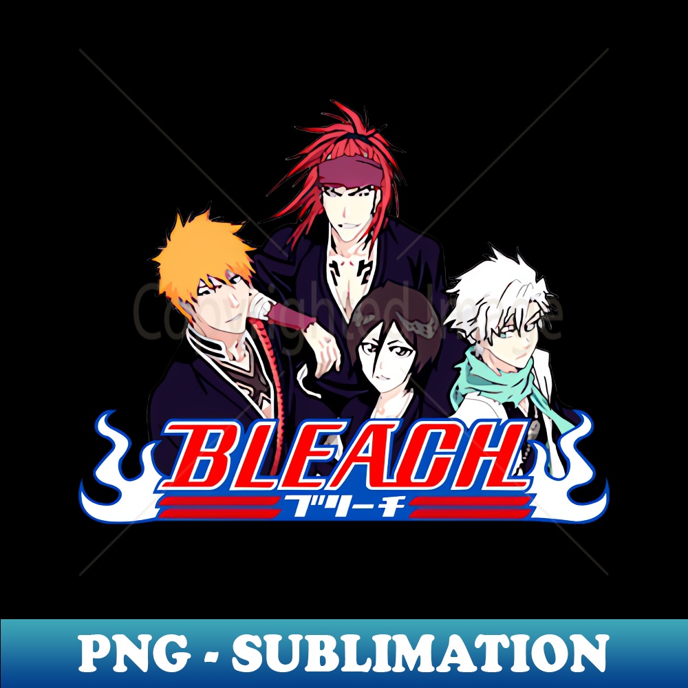 Bleach Gotei 13 - Premium PNG Sublimation File - Perfect for | Inspire ...