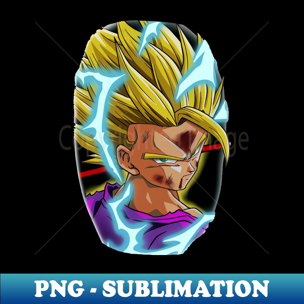 gohan - Retro PNG Sublimation Digital Download - Perfect for - Inspire ...