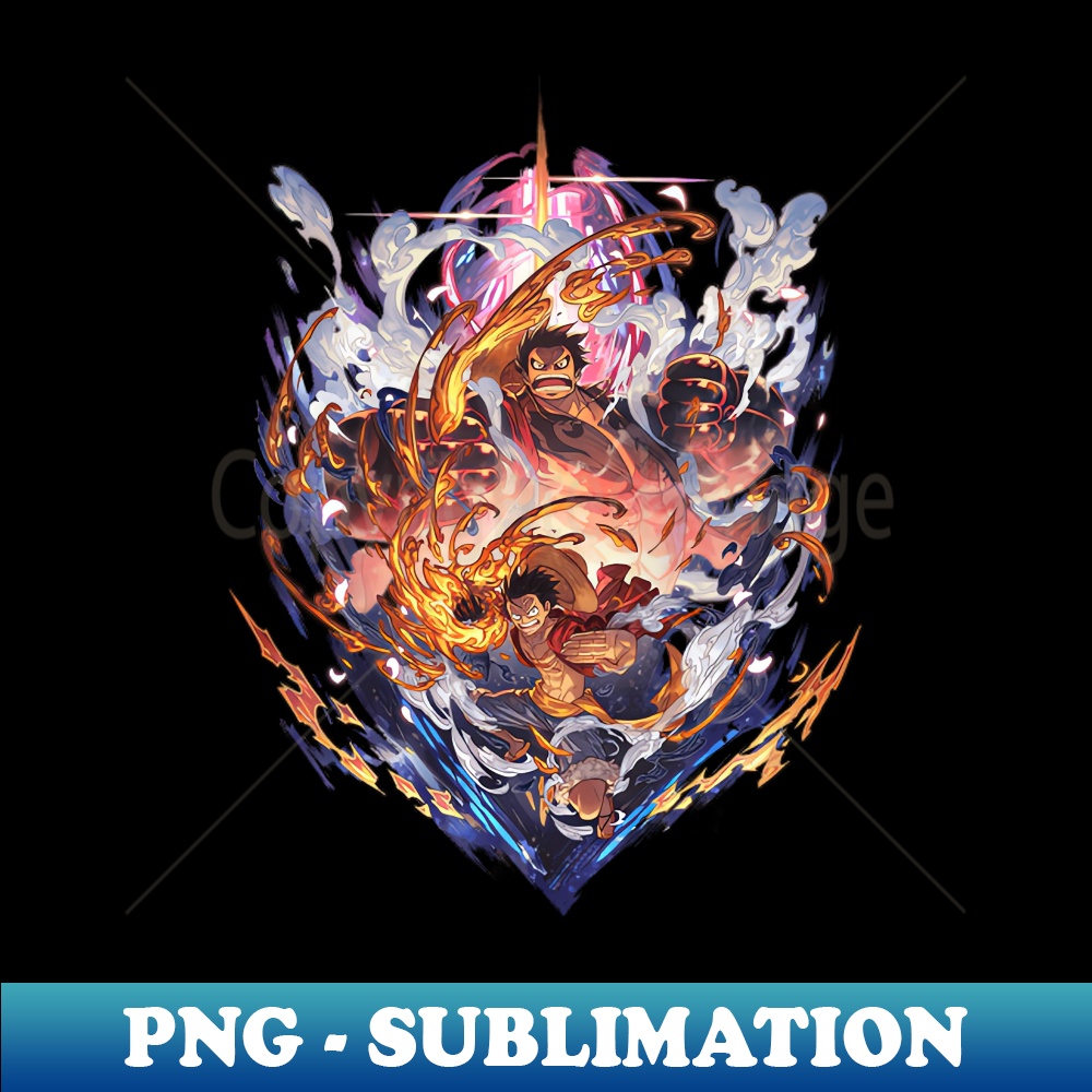 one piece anime - luffy - Professional Sublimation Digital D | Inspire ...