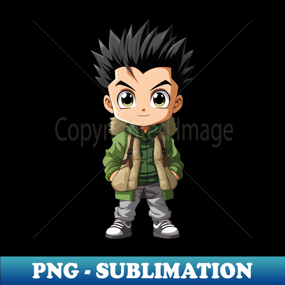 Hunter anime X Gon Chibi - Trendy Sublimation Digital Downlo | Inspire ...