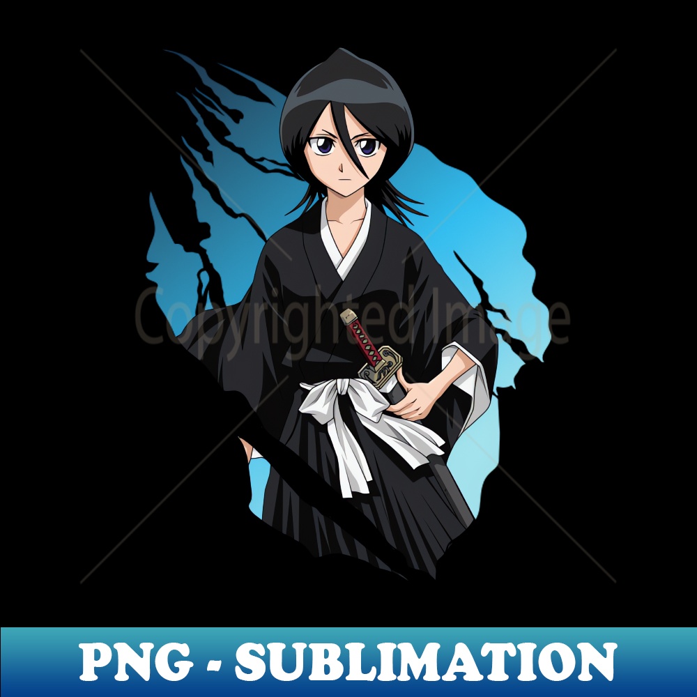 Rukia Kuchiki - Vintage Sublimation PNG Download - Instantly | Inspire ...