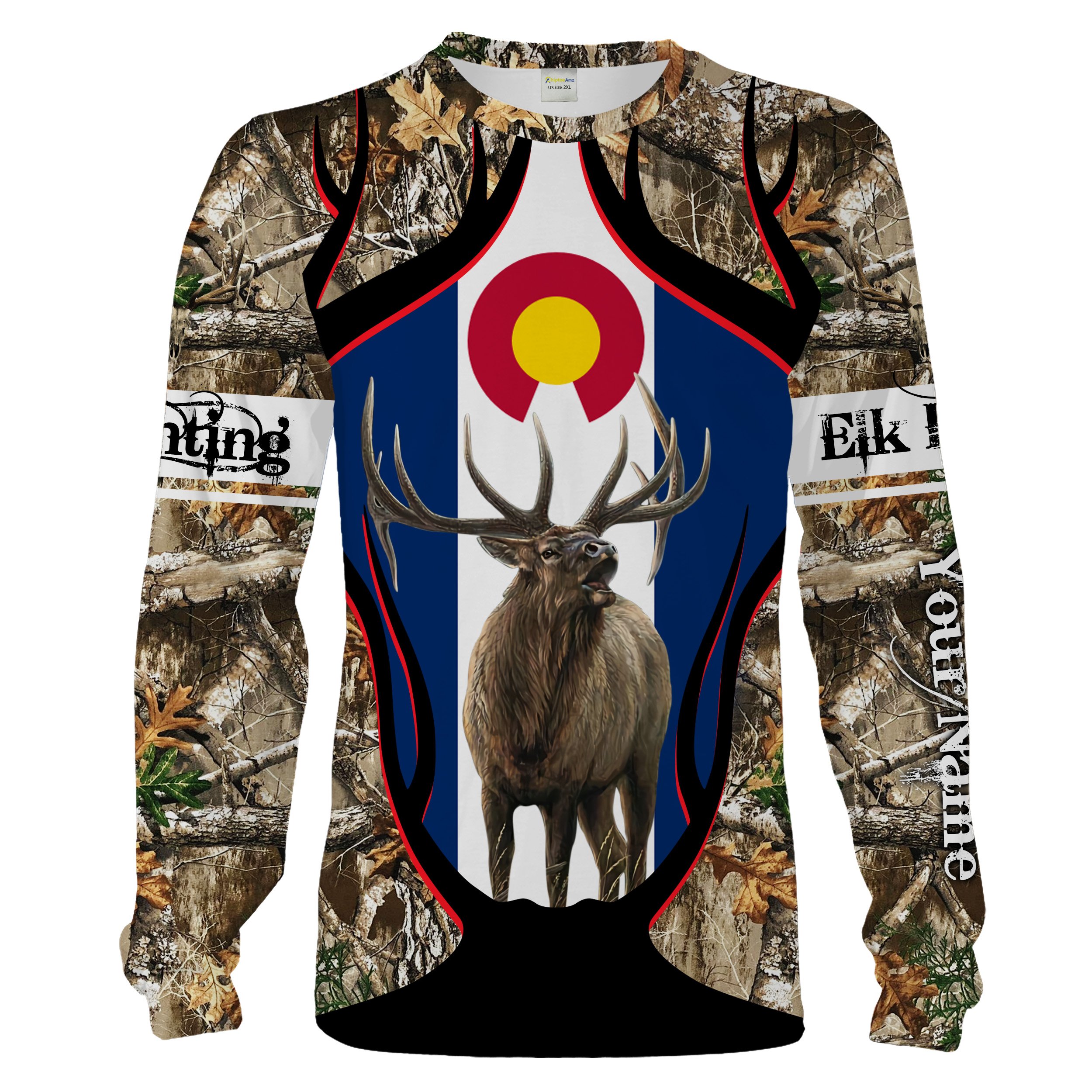 Colorado elk hunting tree Camo Customize Name 3D All Over Pr - Inspire ...