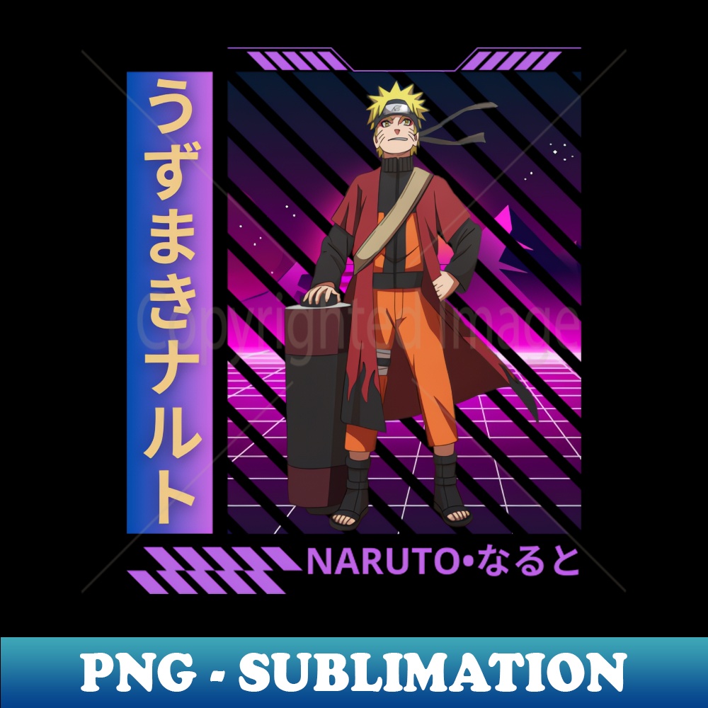 Naruto Uzumaki - Sublimation-Ready PNG File - Unleash Your C - Inspire ...