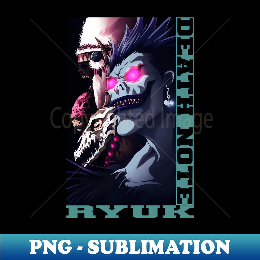 Ryuk Death Note - Sublimation-Ready PNG File - Perfect for S | Inspire ...