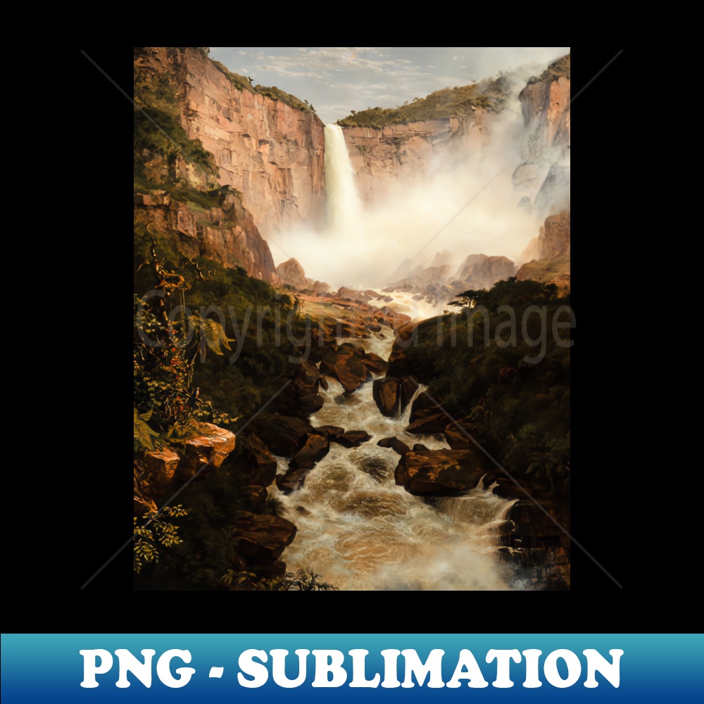 The Falls of the Tequendama near Bogota New Granada by Frede | Inspire ...