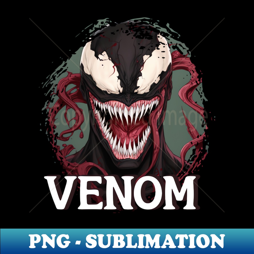 VENOM - Modern Sublimation PNG File - Revolutionize Your Des | Inspire ...