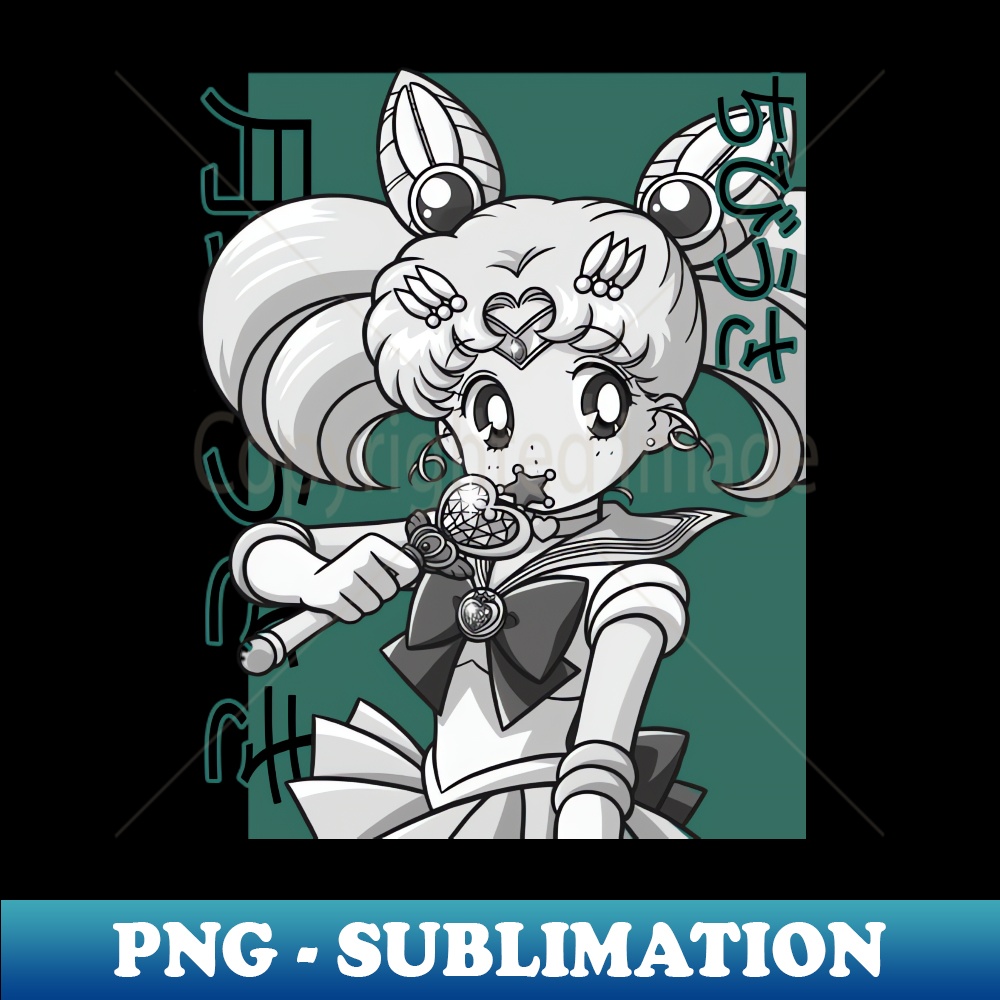 Sailor Moon - Chibiusa - Digital Sublimation Download File - - Inspire ...