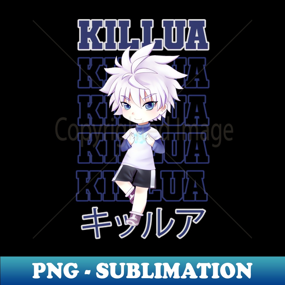 Killua Zoldyck - PNG Transparent Sublimation File - Capture | Inspire ...