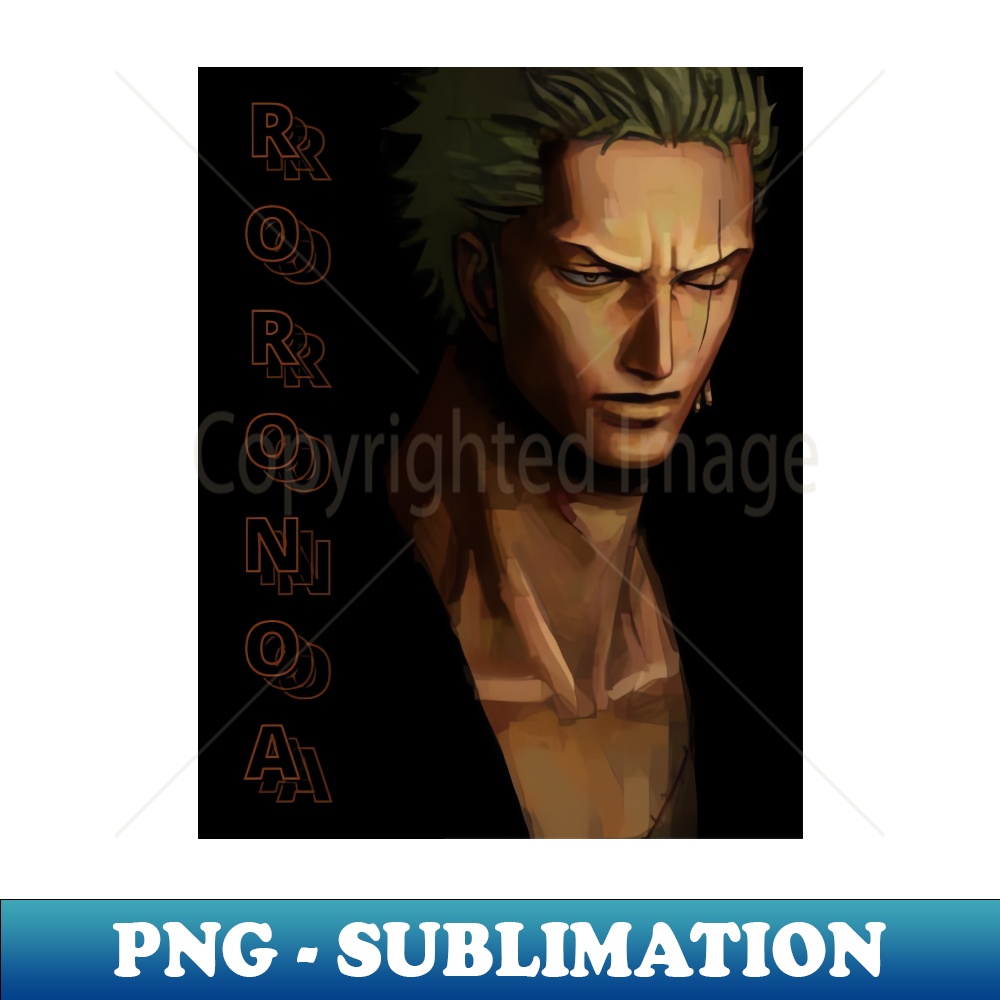 Roronoa Zoro - PNG Transparent Digital Download File for Sub | Inspire ...