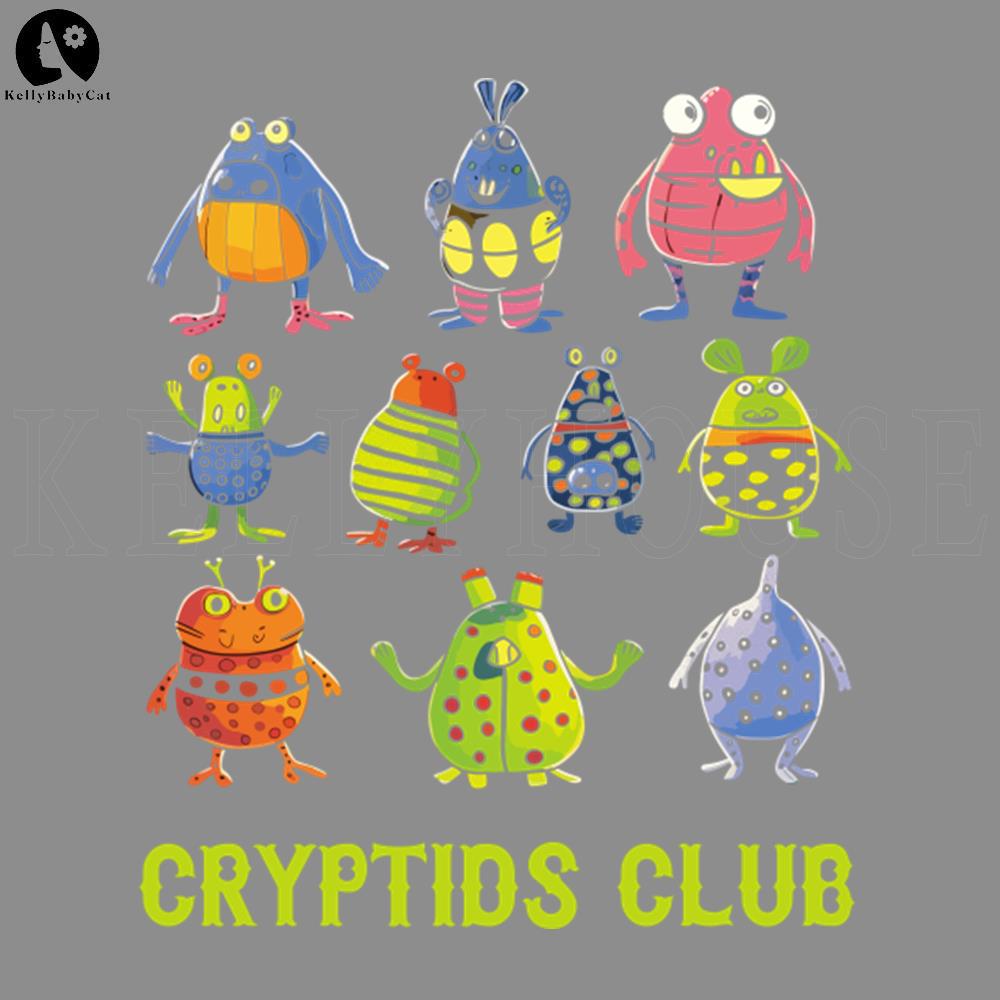 Cryptids Club PNG, Digital Download | Inspire Uplift