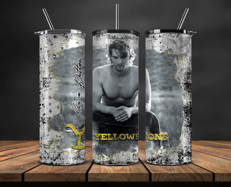 Yellowstone Tumbler Wrap Png, Yellow Stone Tumbler Digital D - Inspire ...
