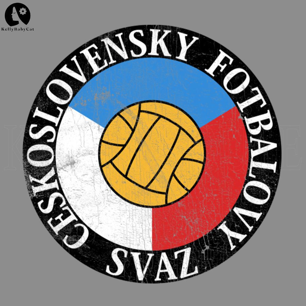 VintageDistressedStyle Czech Football PNG, Digital Download | Inspire ...