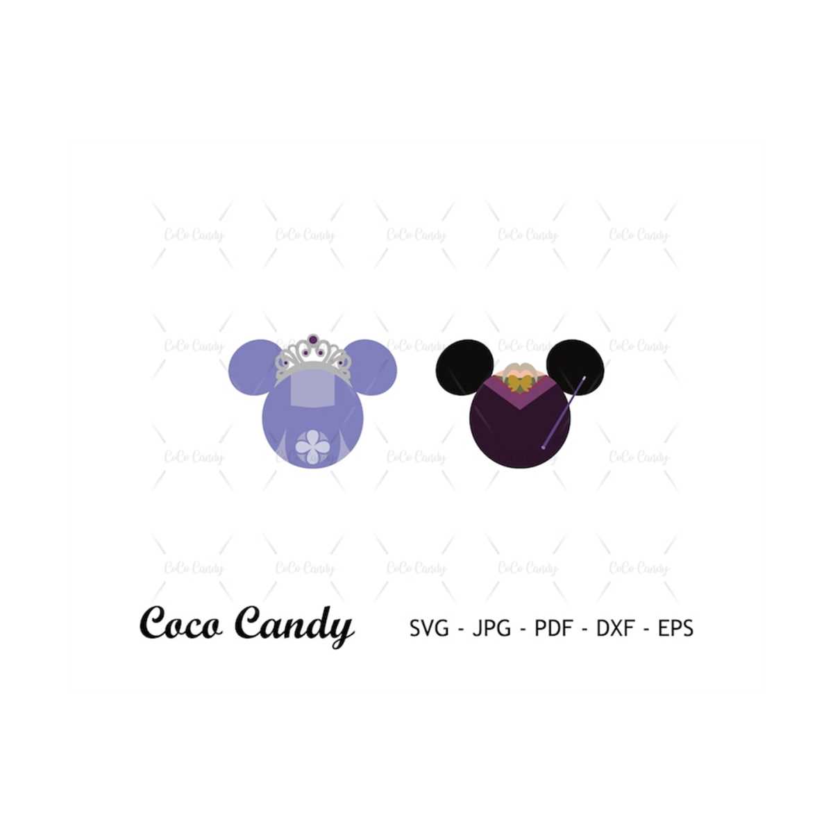 Sofia The First Ear Bundle Svg | Sofia SVG | Mouse Ear SVG | | Inspire ...