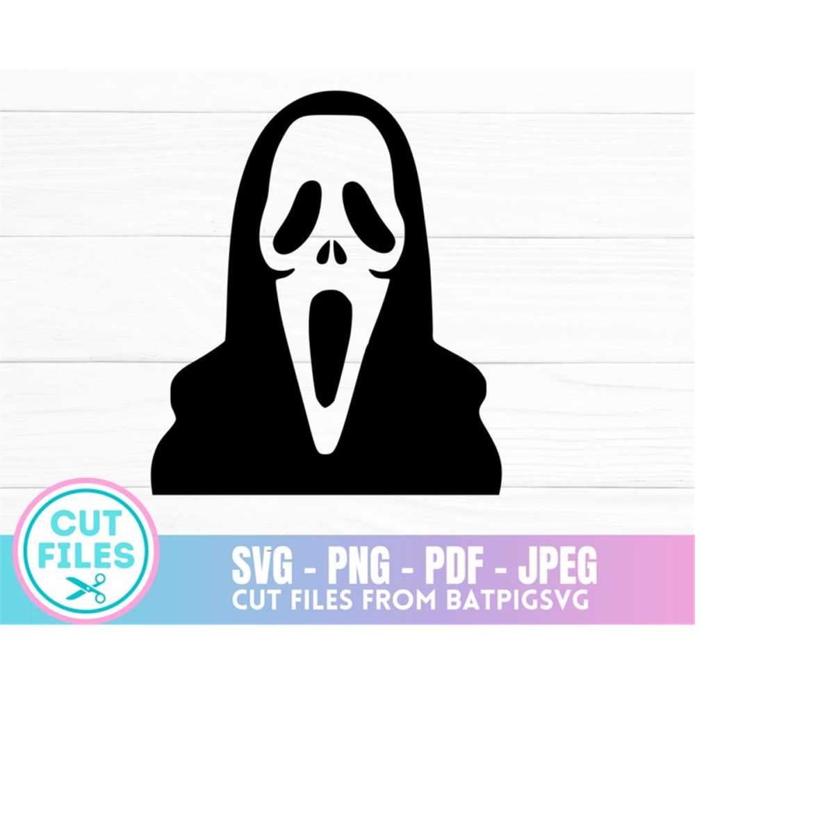 Scream SVG, Scream mask, Cricut, Cut File, Instant Download, - Inspire ...