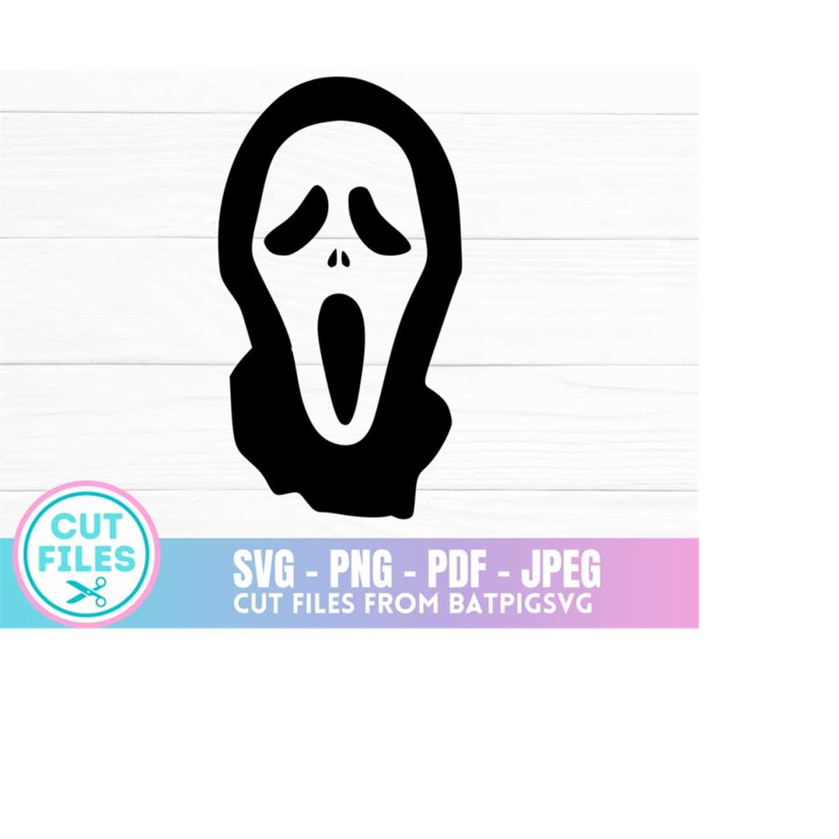 Scream SVG, Scream mask, Cricut, Cut File, Instant Download, - Inspire ...