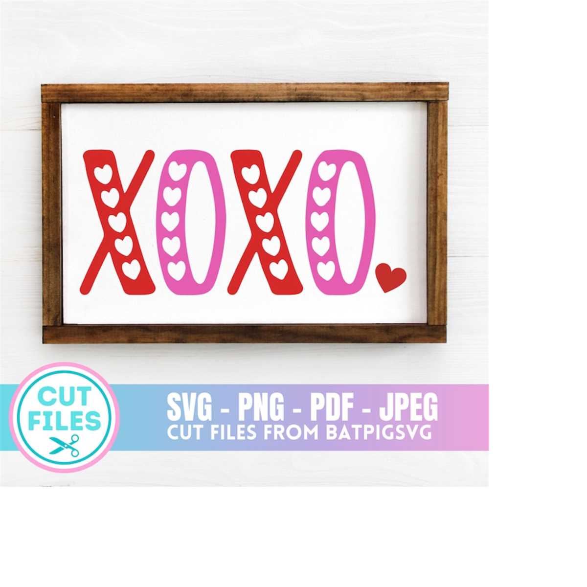 XOXO Valentine Svg, Valentines day SVG, XOXO Svg, V Day Svg, - Inspire ...