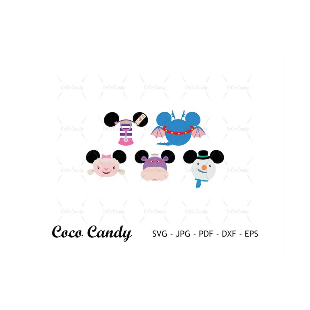 Doctor Ear Bundle Svg | Stuffy SVG | Mouse Ear SVG | Hippo S | Inspire ...