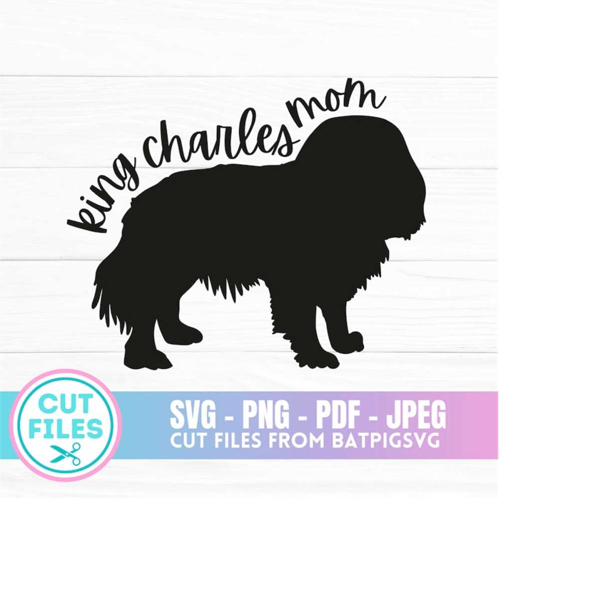 Cavalier King Charles Spaniel SVG, King Charles Svg, Cavalie - Inspire ...