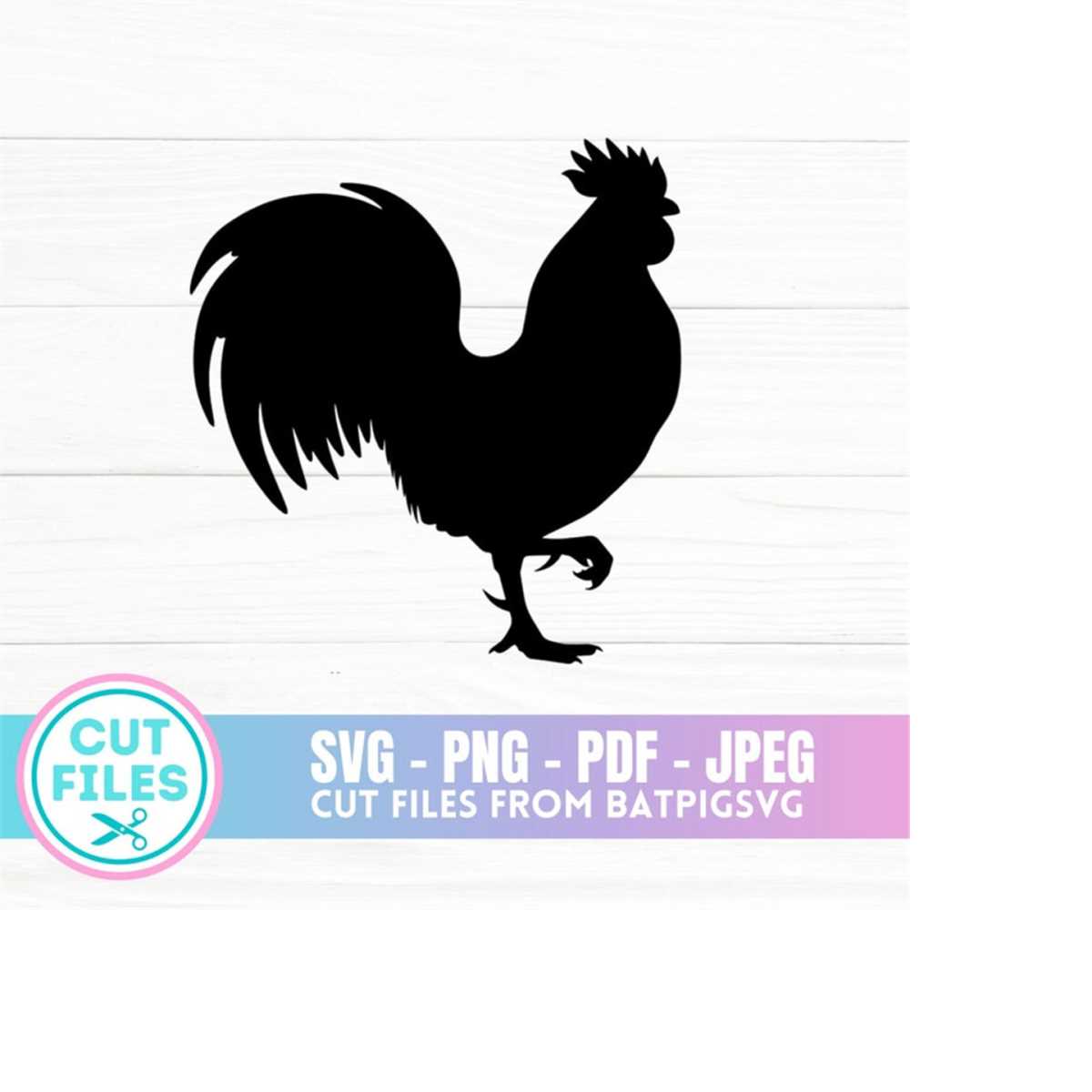 Rooster SVG, Rooster, Chicken, Farm Svg, Farmhouse SVG, Farm | Inspire ...