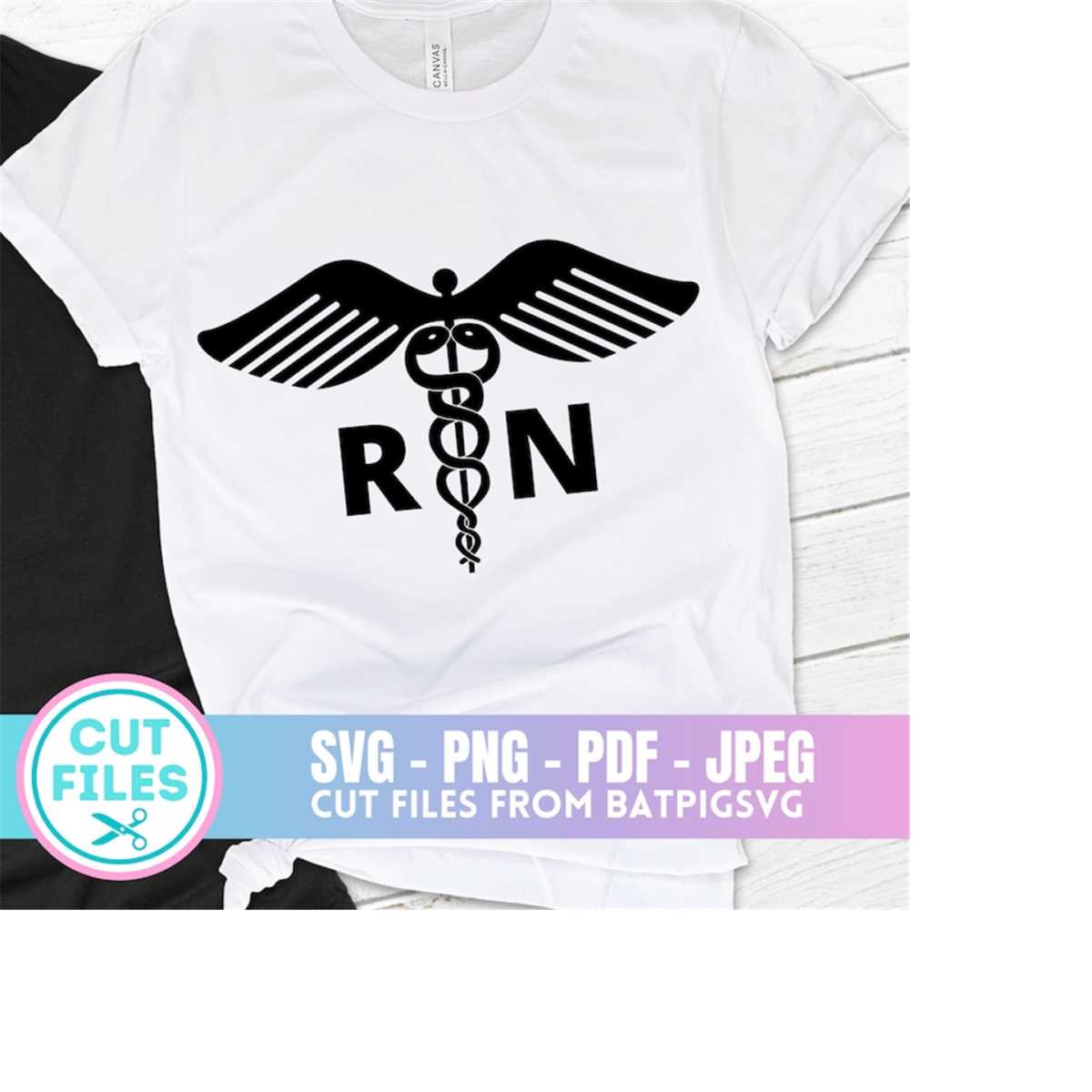 RN Svg, Nurse Svg, Medical Svg, Registered Nurse Svg, Nurse, - Inspire ...