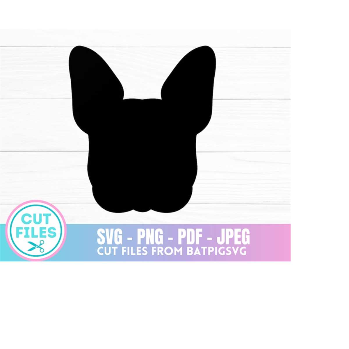 Frenchie SVG, French Bulldog, Frenchie Silouette, Frenchie, - Inspire ...