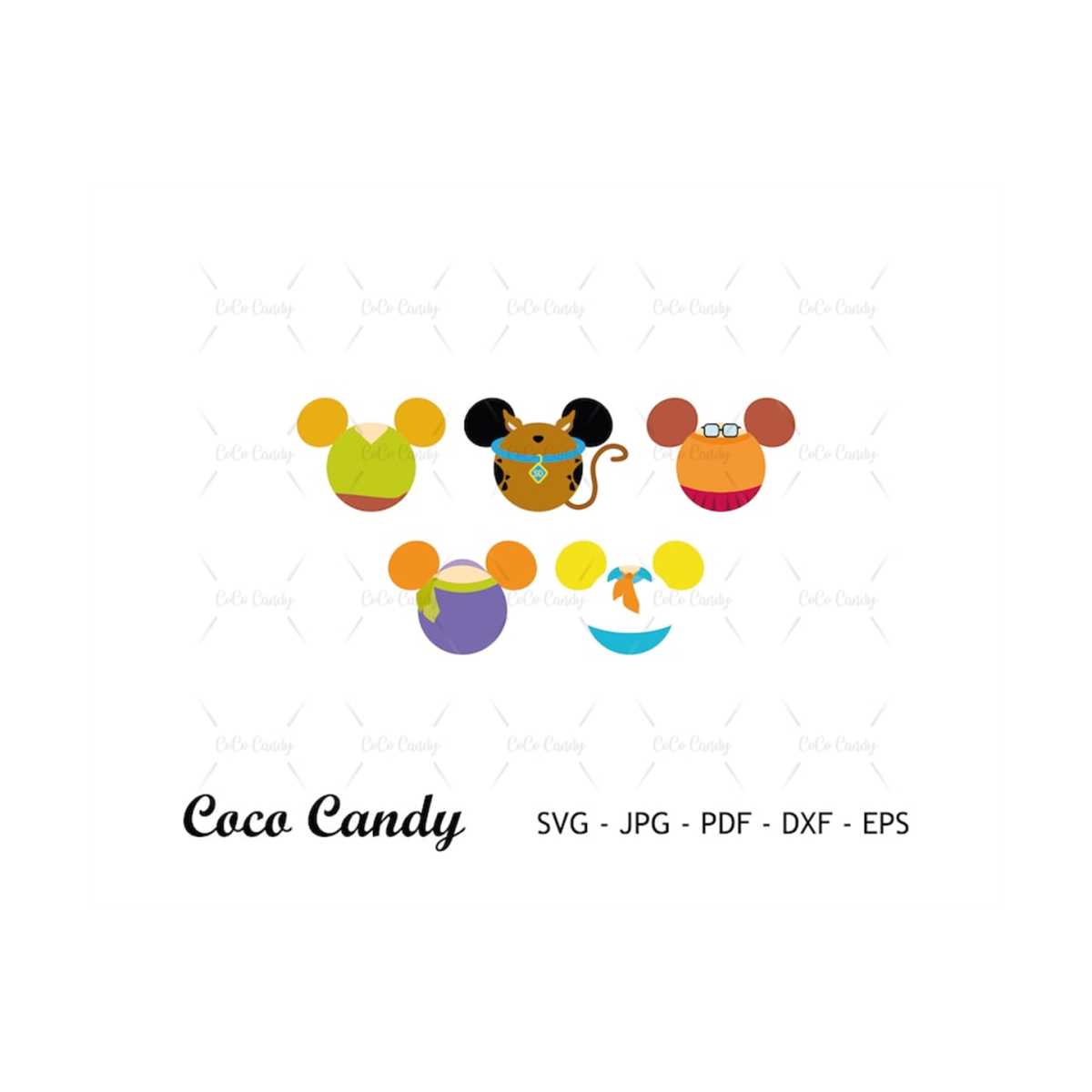 Scooby Dooby Doo Bundle Svg | Rikes SVG | Mouse Ear SVG | Zo | Inspire ...