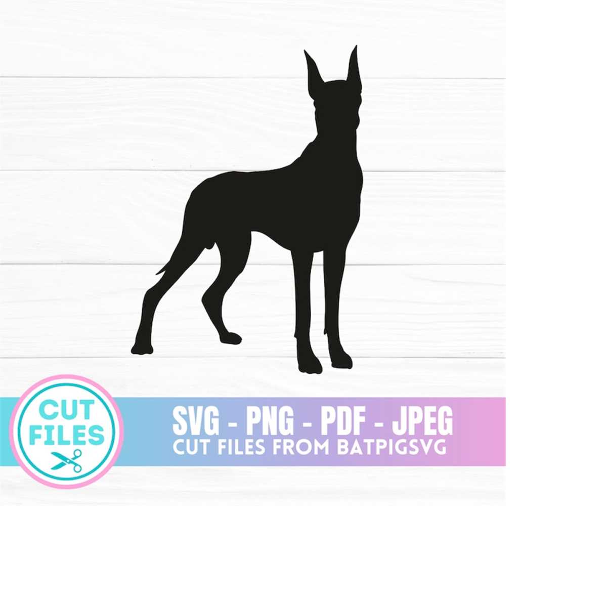 Great Dane SVG, Great Dane, Dog Svg, Dog Silhouette, Dane, C - Inspire ...