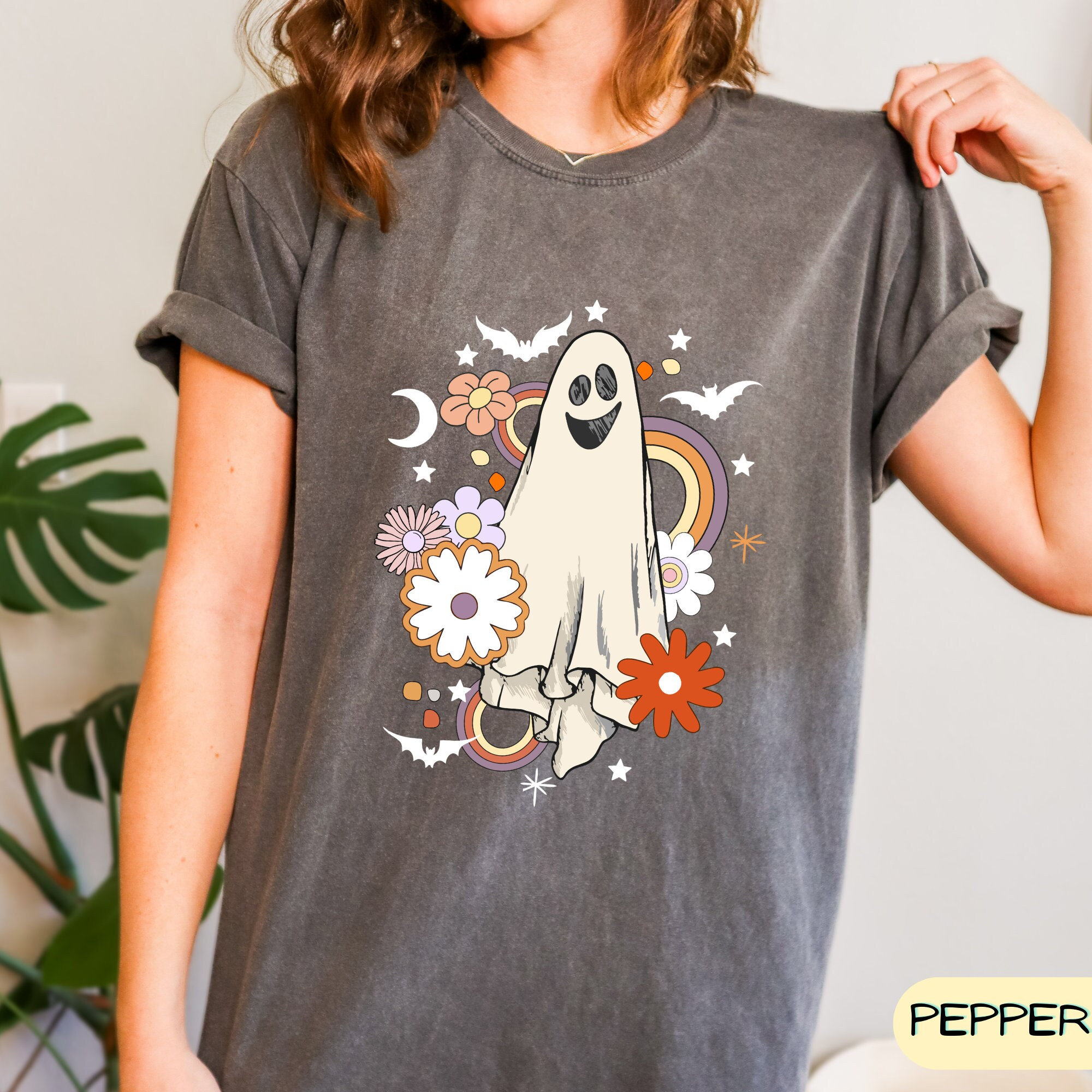 Ghost Halloween T-Shirt, Funny Ghost Shirt, Boogie Halloween | Inspire ...