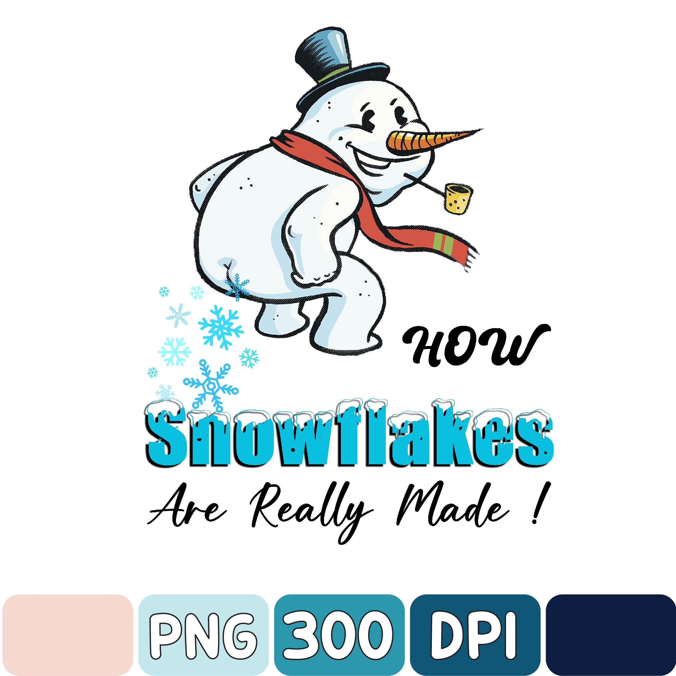 How Snowflakes Are Really Made Png, Funny Snowman Christmas | Inspire ...