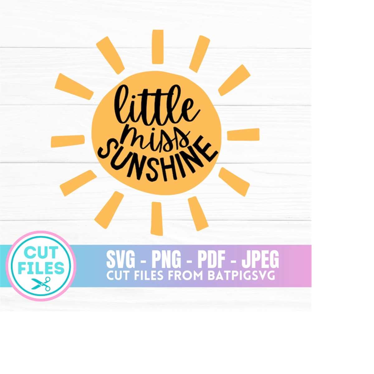 Little Miss Sunshine SVG, Sunshine SVG, Baby Girl Svg, Baby - Inspire ...