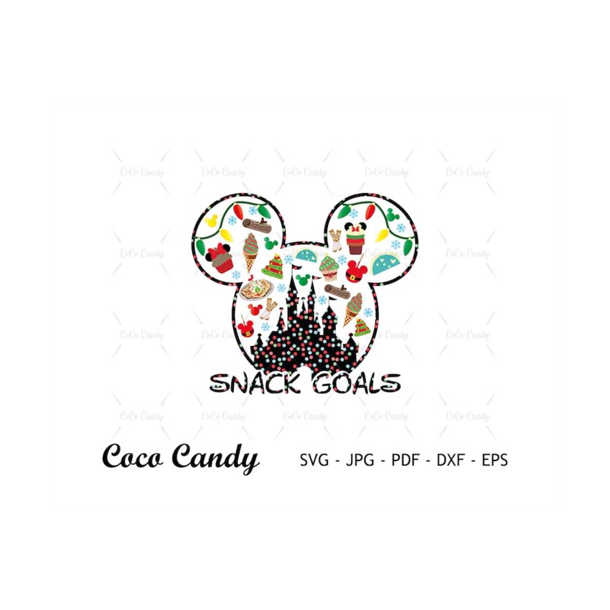 Snacking Goals Svg |Christmas Food Svg | Christmas Snack Svg | Inspire ...