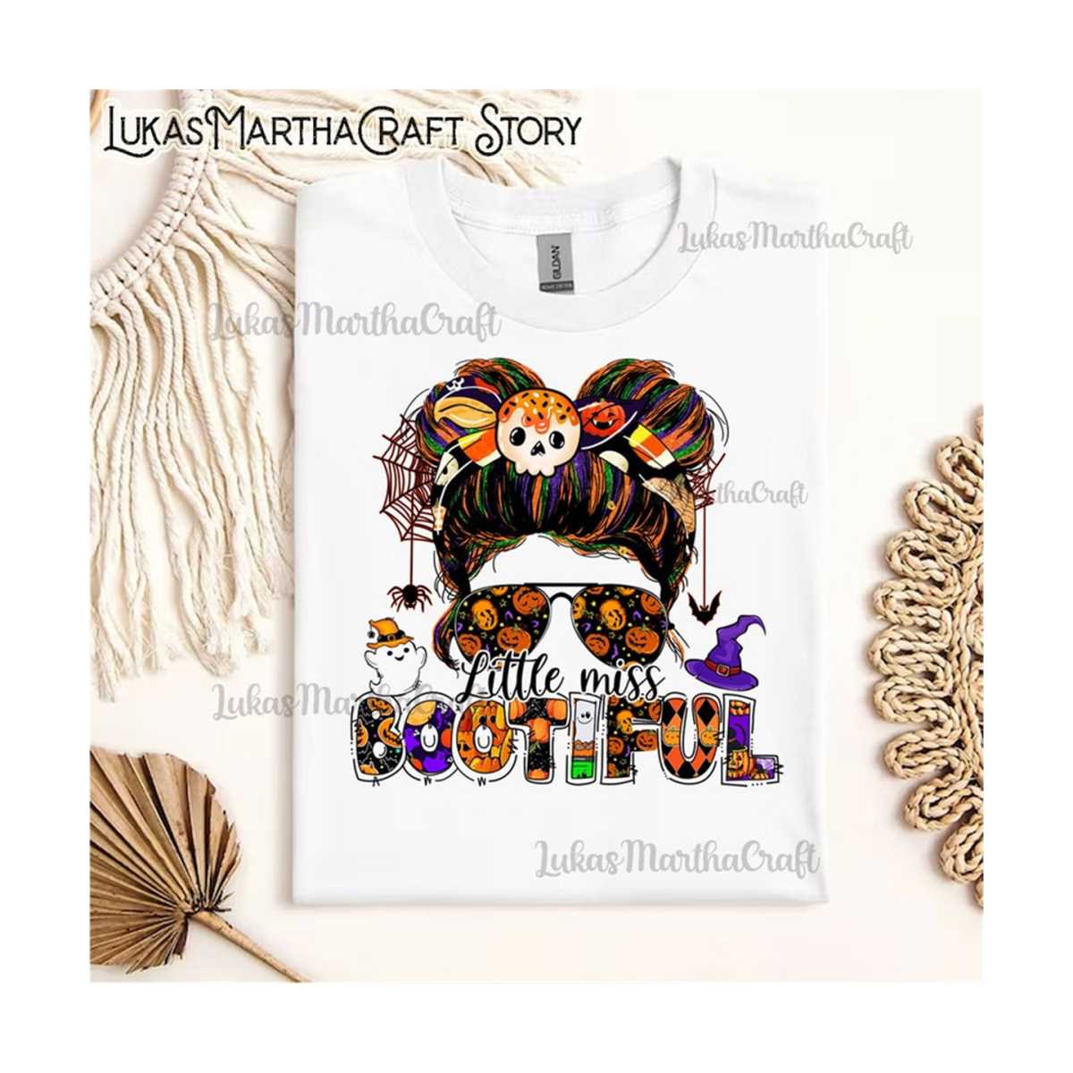 Little Miss Bootiful Png, Messy Bun Girl Png, Bootiful Png, | Inspire ...