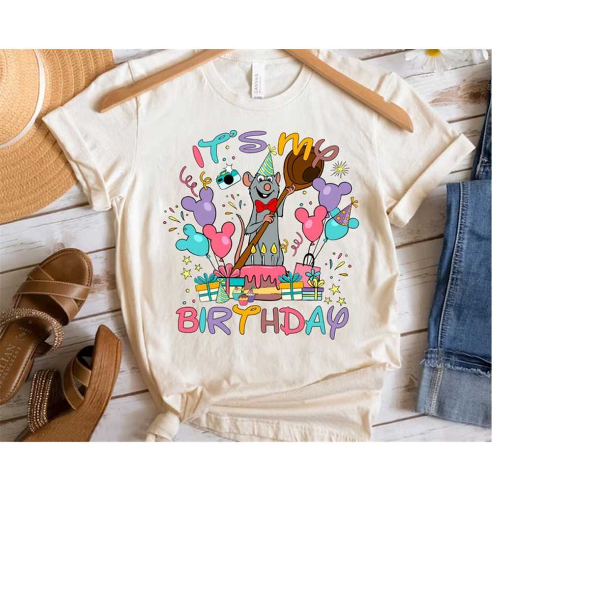 Disney Pixar Ratatouille Remy Little Chef It's My Birthday P | Inspire ...