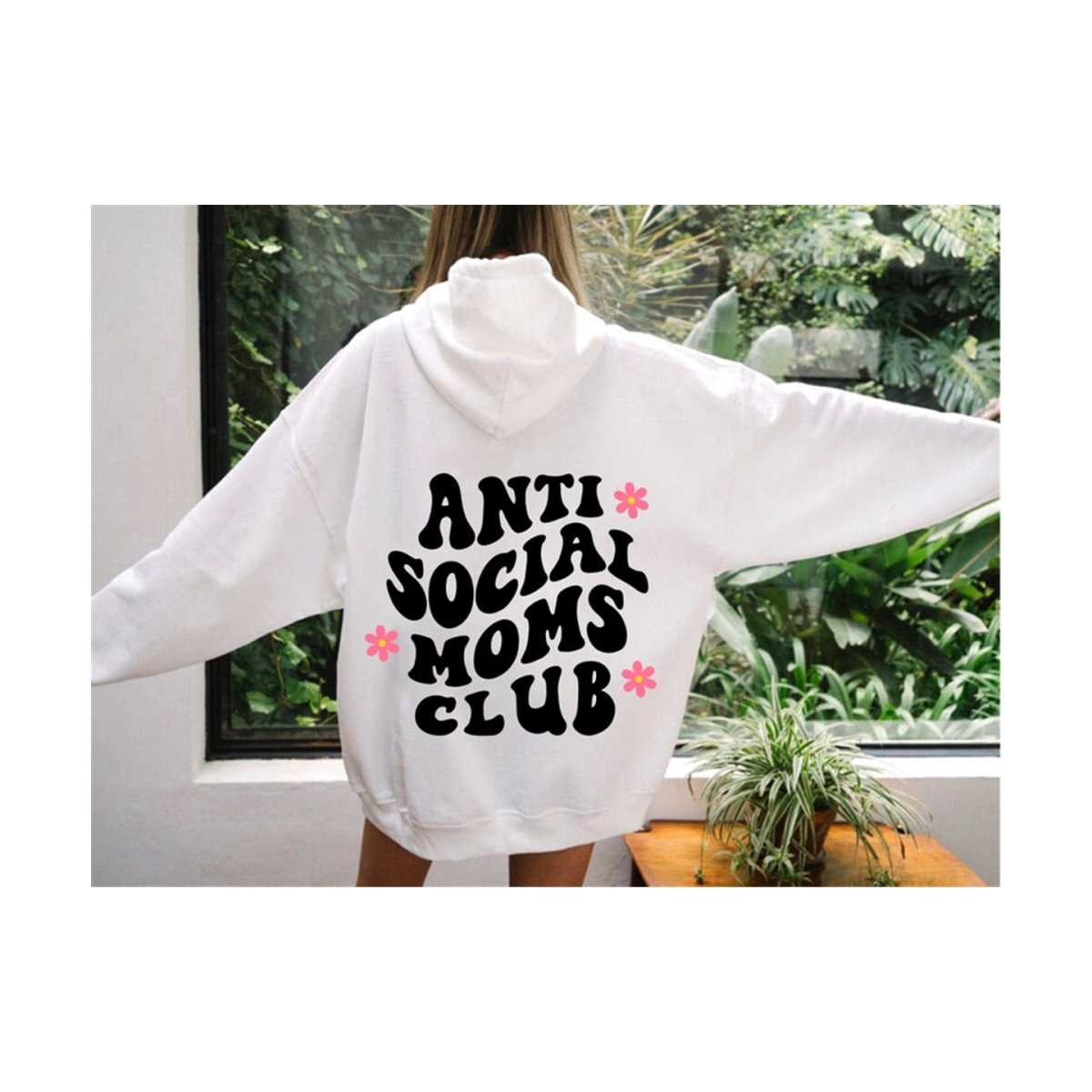 anti social moms club svg, anti social svg, mom life svg, mo | Inspire Uplift