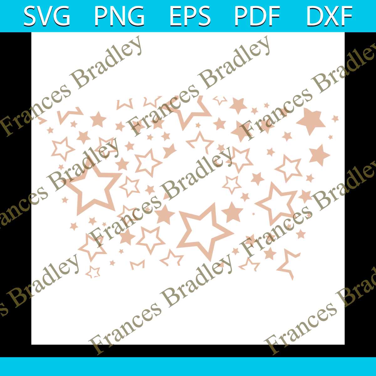Starbucks Stars Full Wrap Svg, Trending Svg, Starbucks Wrap | Inspire ...