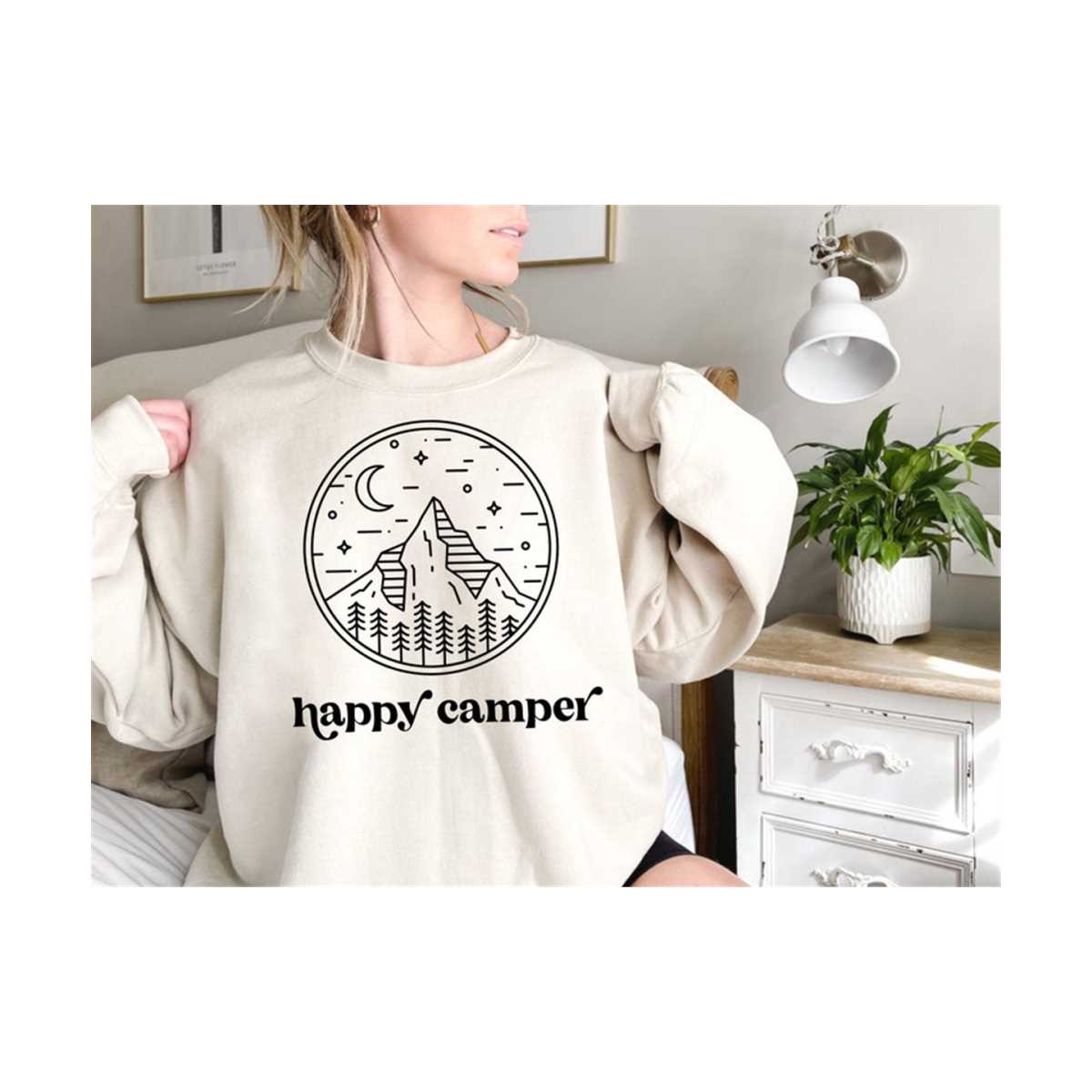 happy camper svg, camping life svg, adventure svg, family va | Inspire Uplift