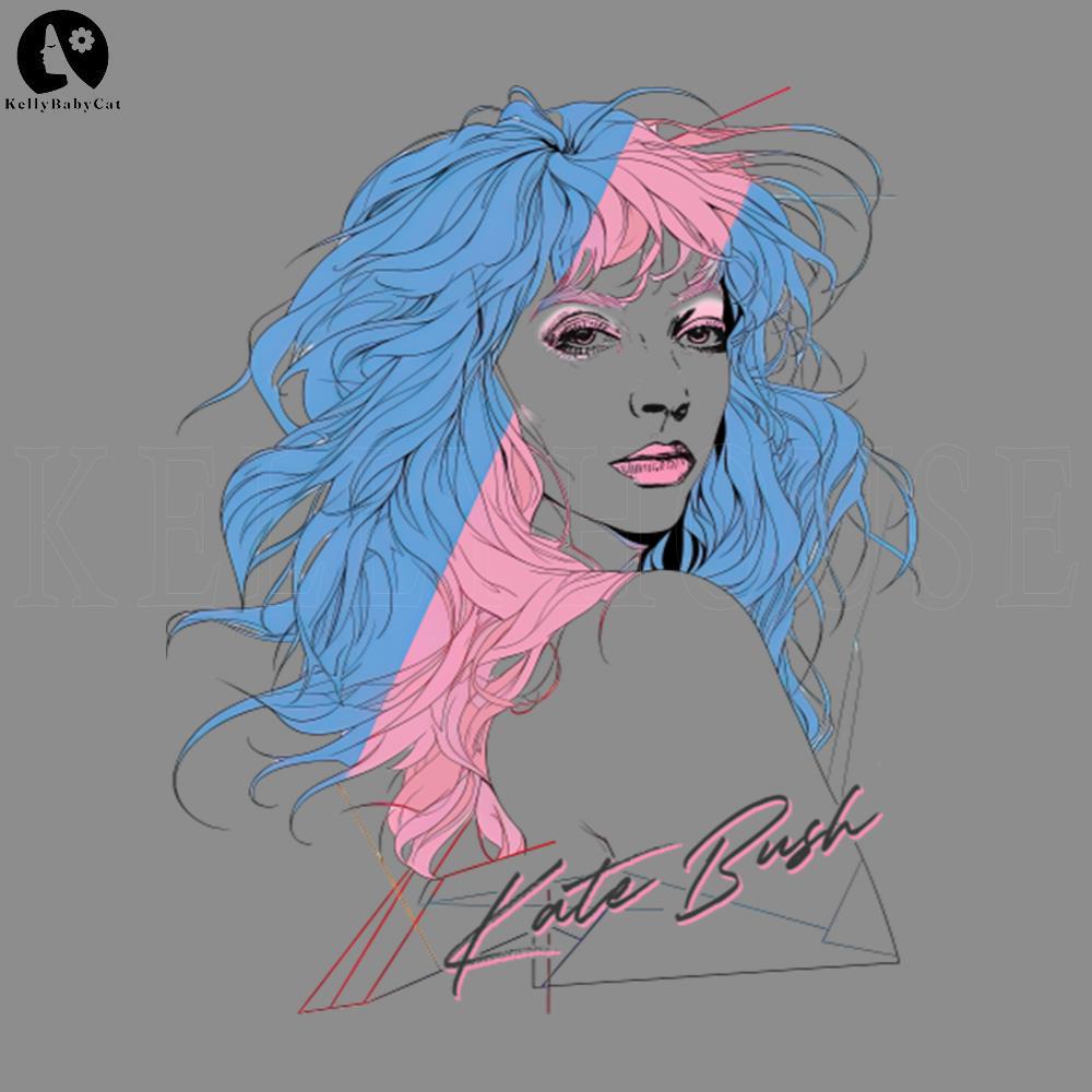 Kate Bush 80s Style Original Design PNG, Digital Download | Inspire Uplift