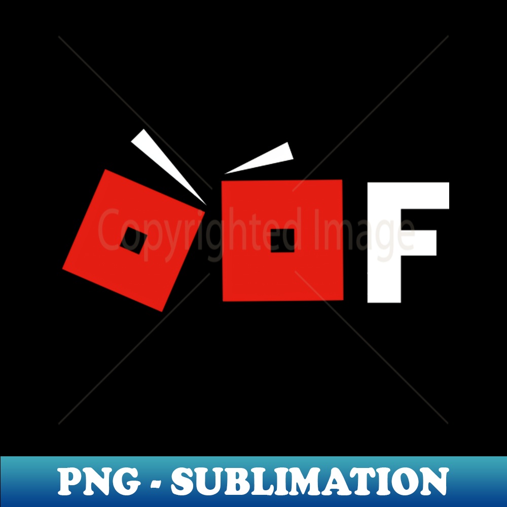 Roblox Noob OOF Red And White - Artistic Sublimation Digital | Inspire ...