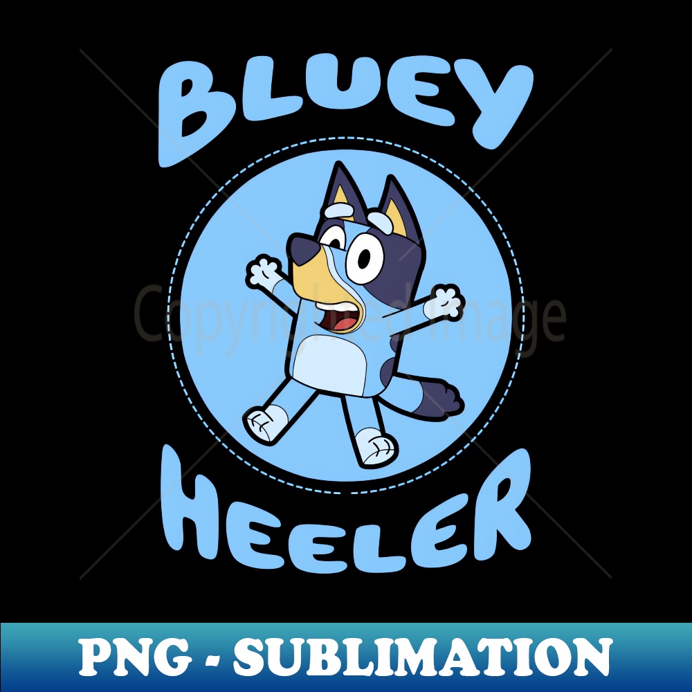 Bluey Heeler III - PNG Transparent Digital Download File for | Inspire ...