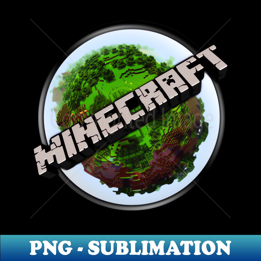 Minecraft - Retro PNG Sublimation Digital Download - Capture | Inspire ...